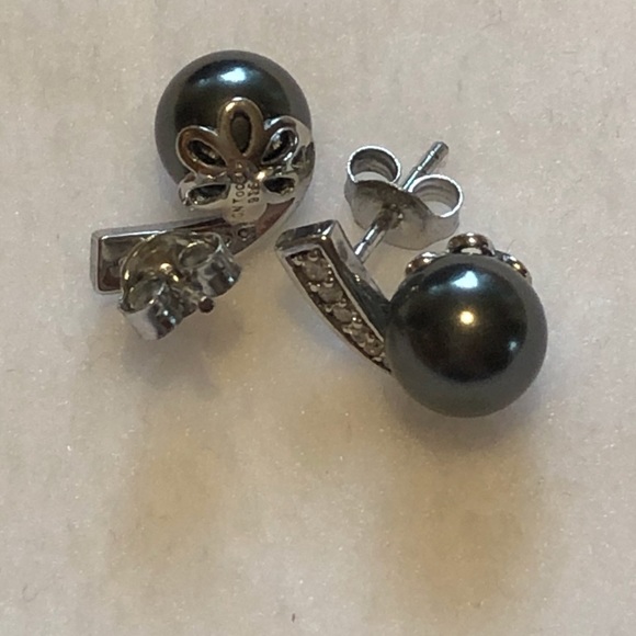 Tocara | Jewelry | Nwt Tocara Crystalux Pearl Necklace Earrings Set ...